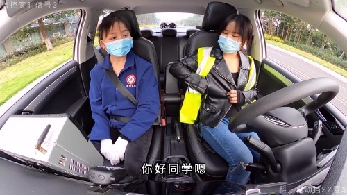 科目三模拟考试,安全员真的是尽力了