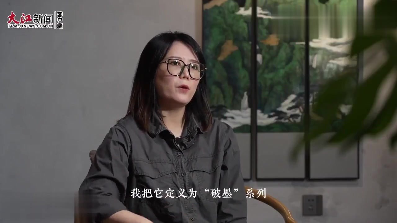 【视频】不破不立艺术家陈惠如何在瓷画中"破墨"