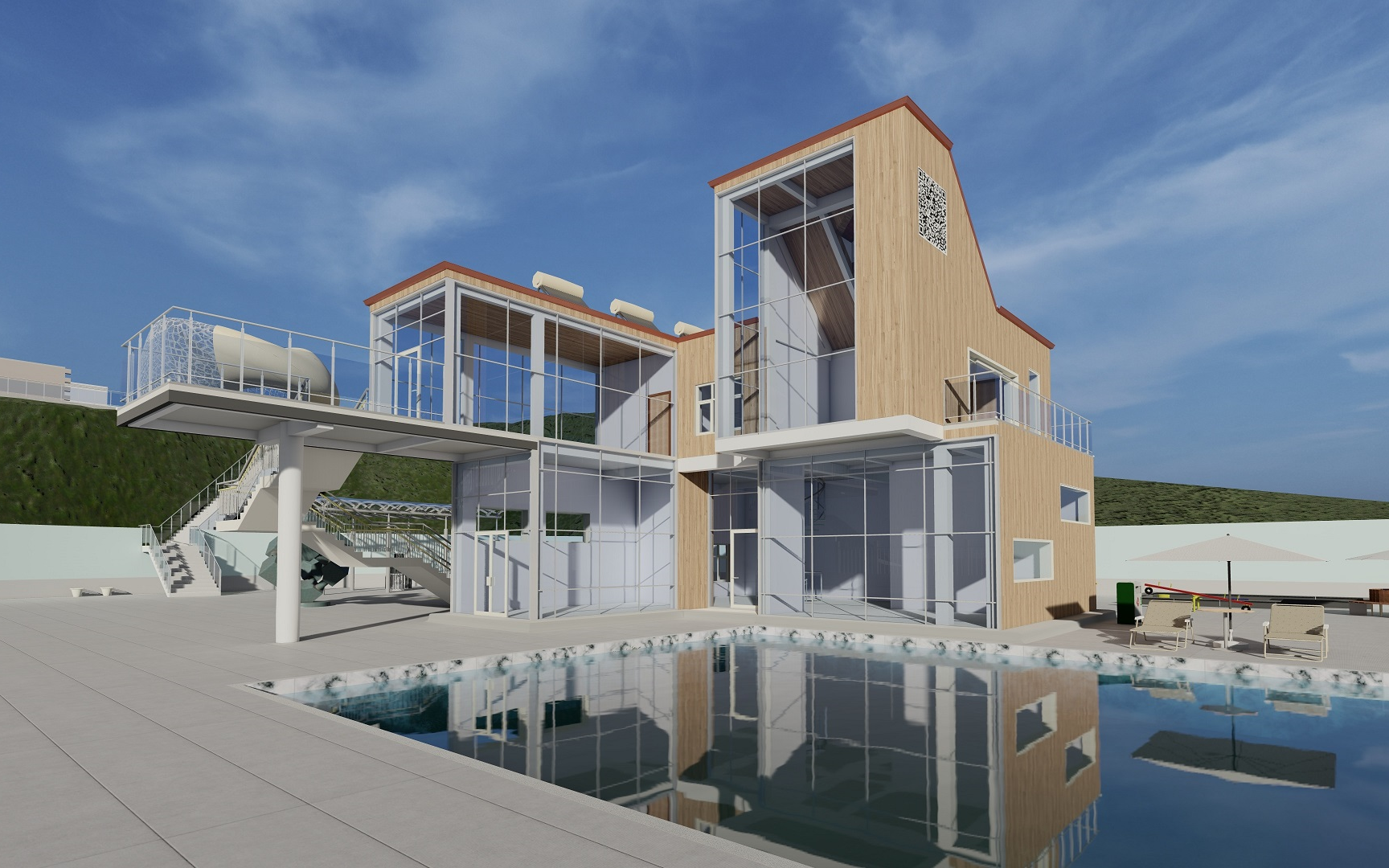 【八建BIM】Lumion专题培训作业示例(布置漫游)