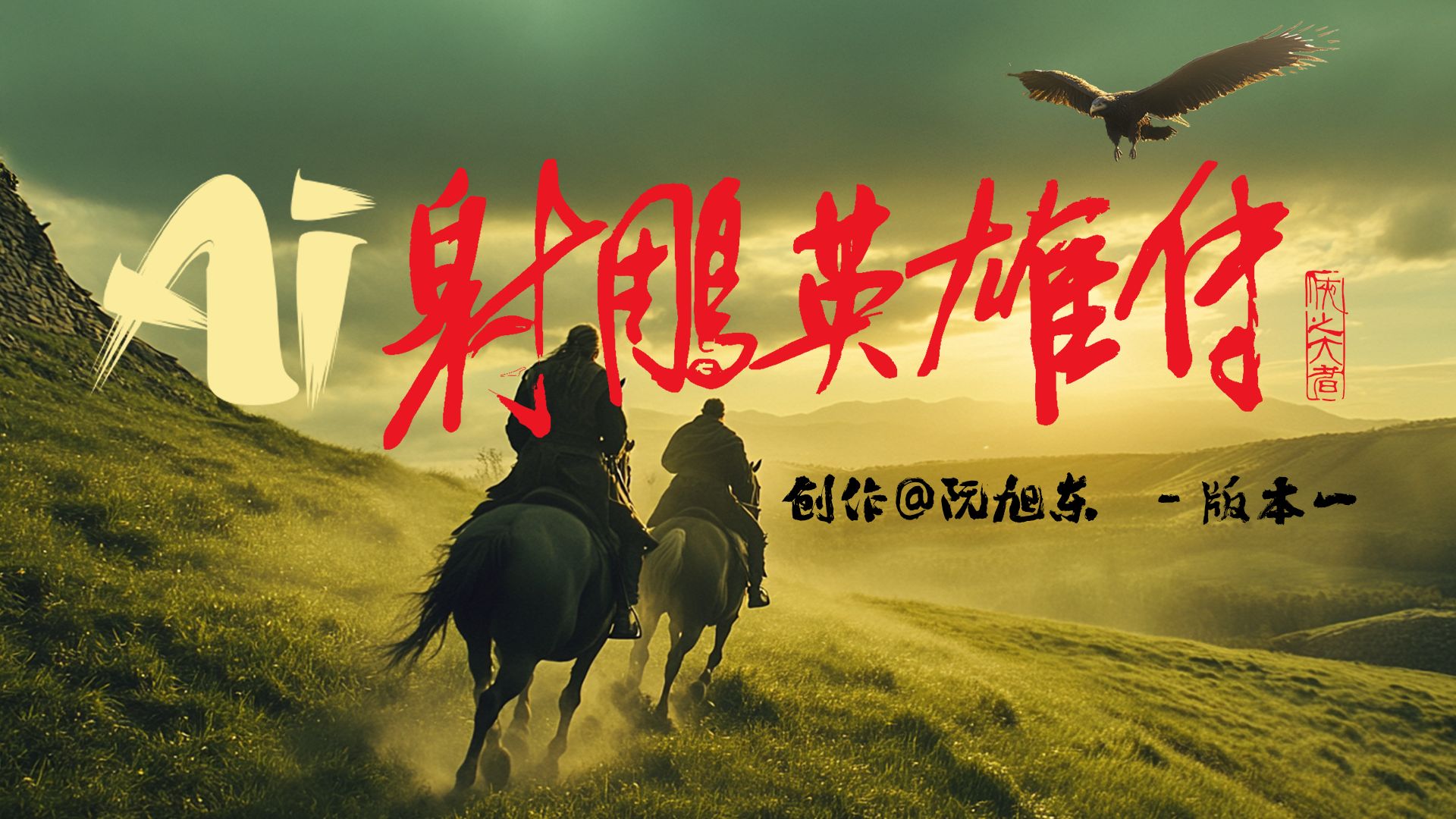 AI宣传片2025贺岁片《射雕英雄传》出炉!致敬经典!原著金庸 导演徐克!