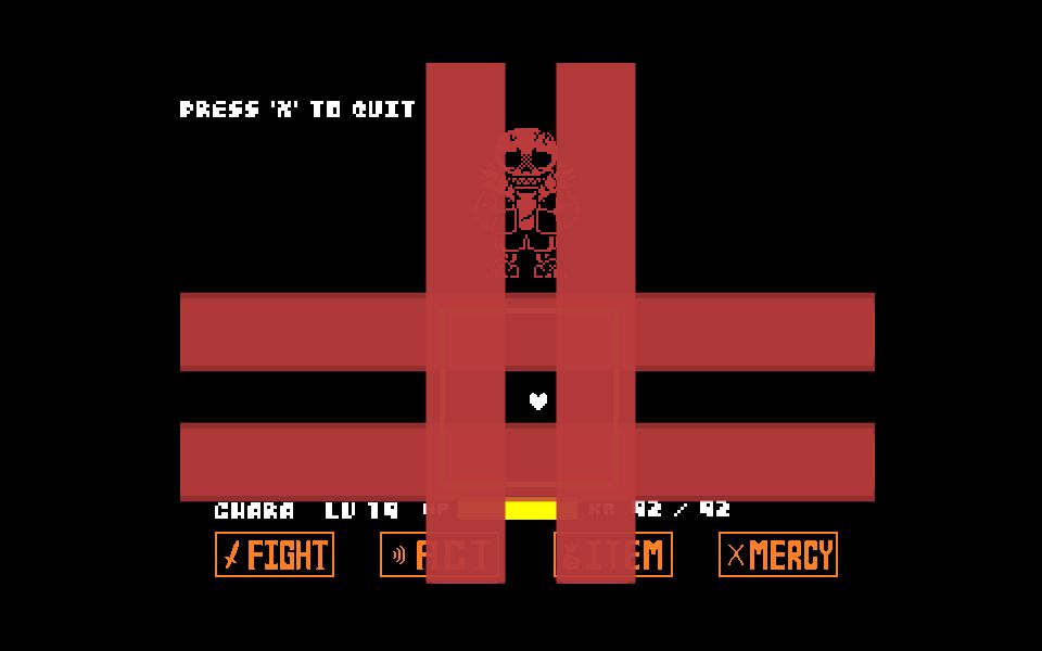 【Sans模拟器】高度还原fellsans战!