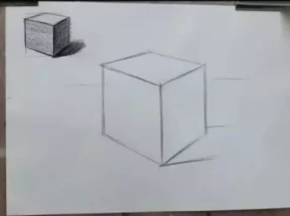 美术基础素描素描几何素描基础入门教程素描几何结构