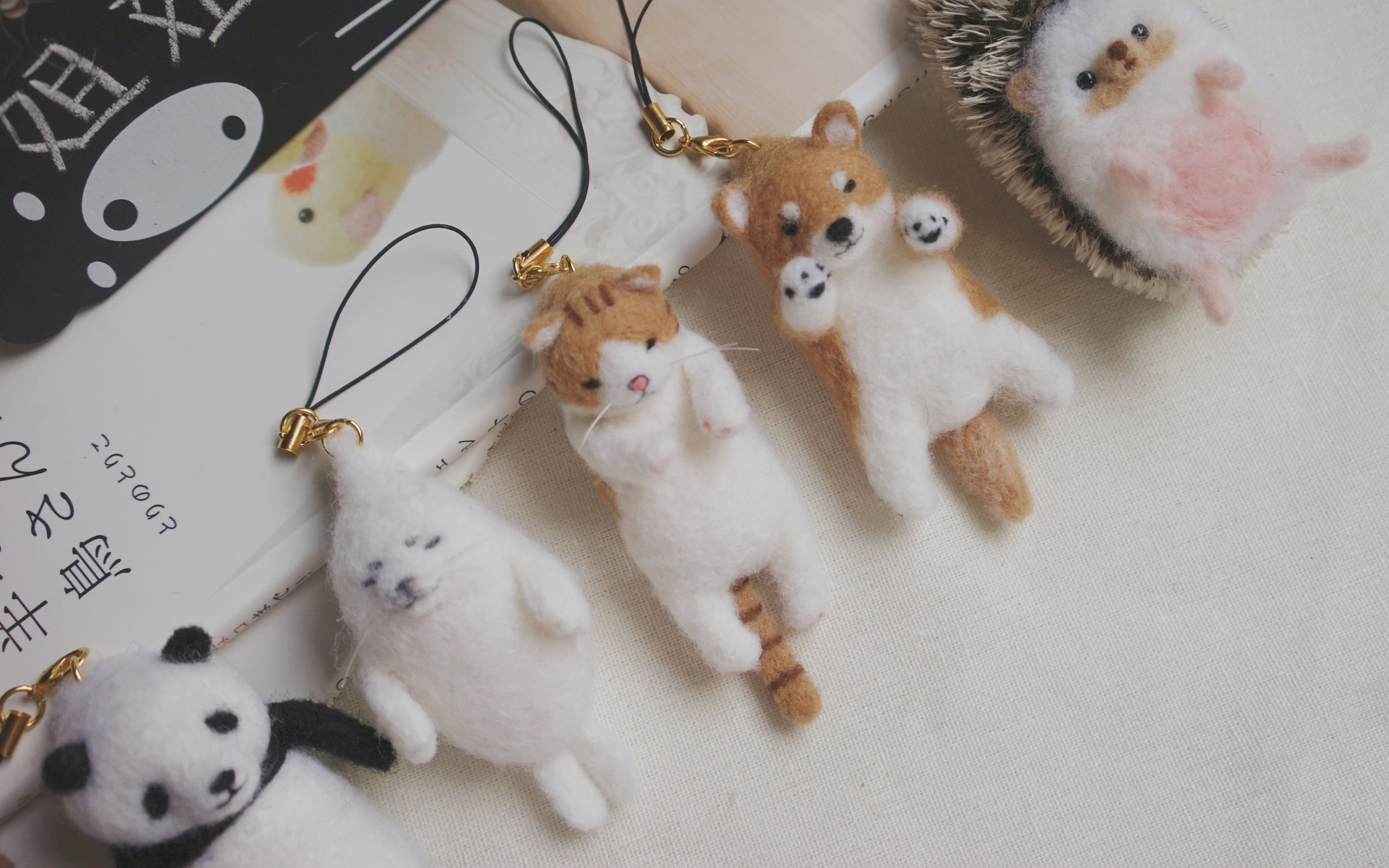 姐姐羊毛毡:迷你小动物系列视频教程