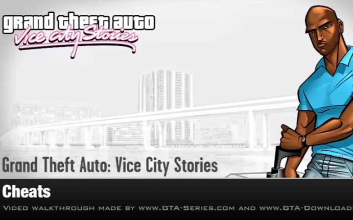GTA罪恶都市传奇所有秘籍(32个)