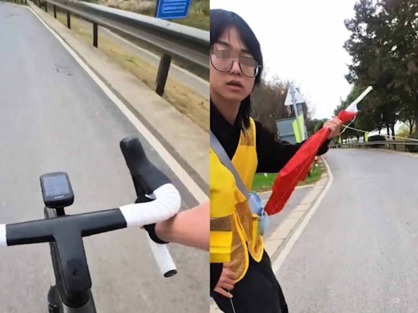 女生骑行比赛被风筝线"割喉",承办单位:赛前签了《免责协议》