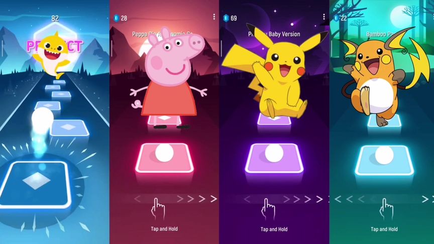 #小猪佩奇 #皮卡丘 #游戏日常