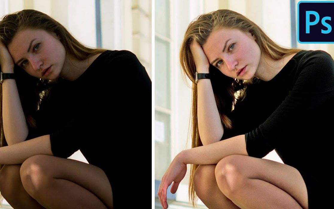 【10M中字】PS超实用技巧:2分钟内拯救人像曝光不足的照片!【10-...