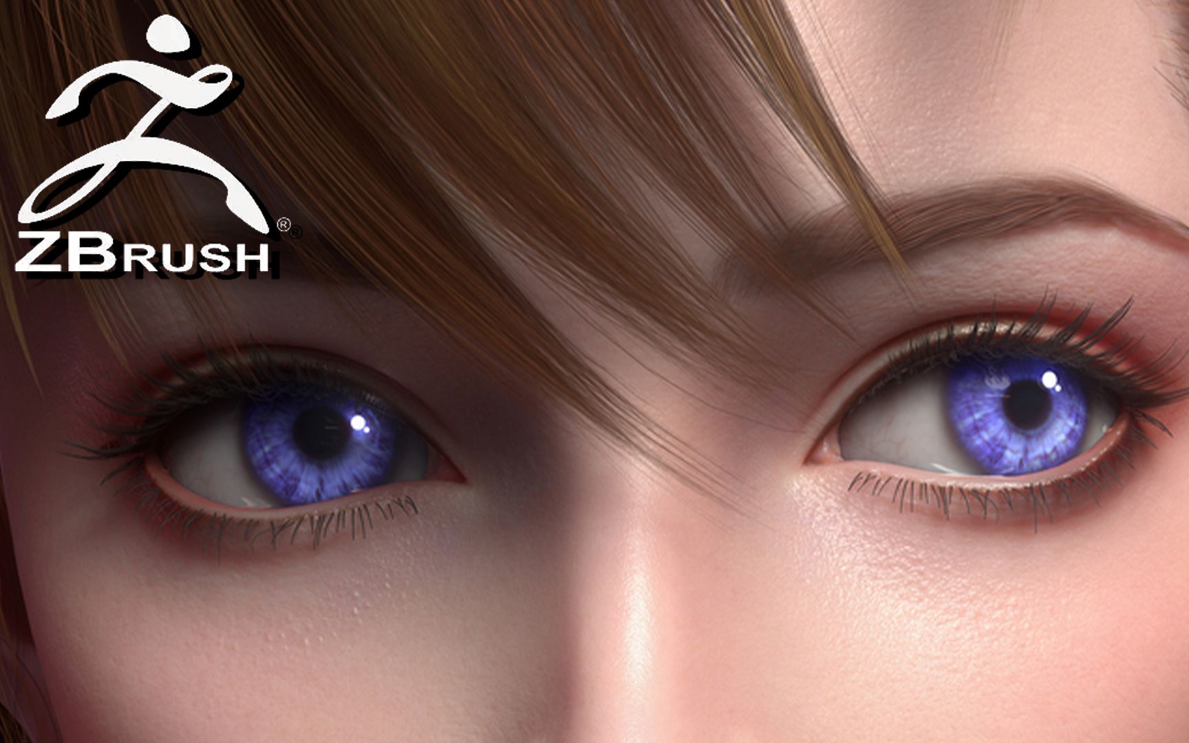如何用zbrush制作卡通二次元风格眼球模型?