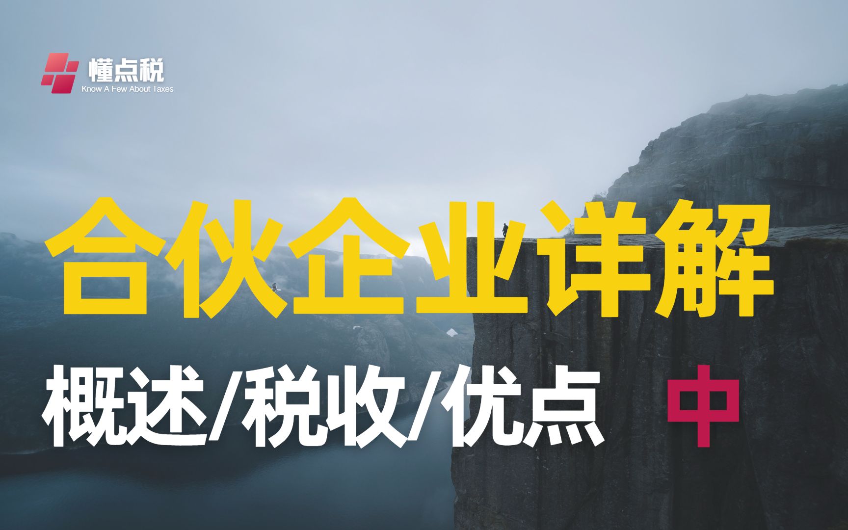 合伙企业概述、税收政策及架构优点(中)