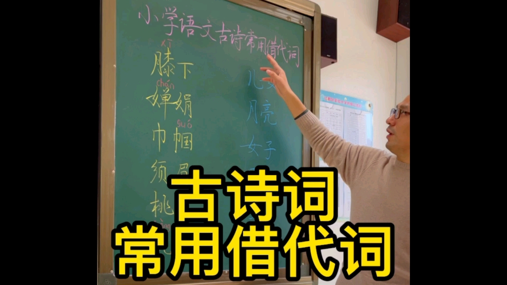 古诗词常用借代词