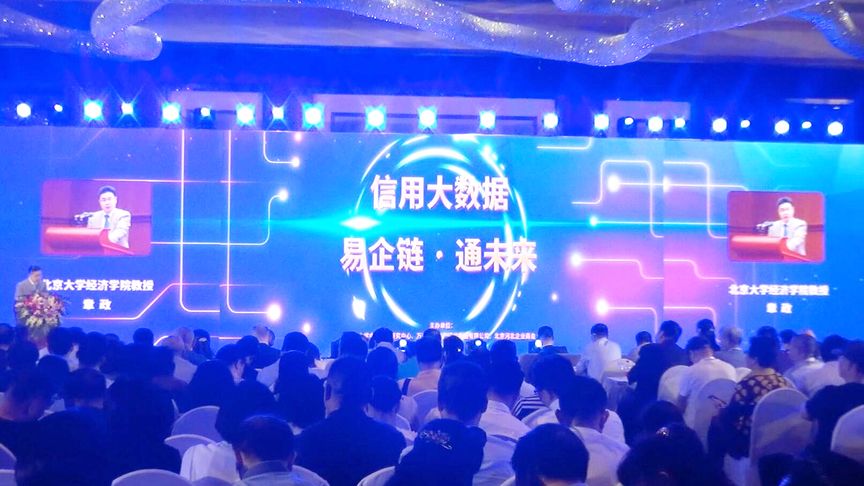 万达财富集团“信用大数据’易企链通未来’”发布会在京举行