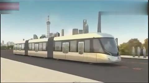 中国成功制造全球首列无轨列车,再次轰动全世界