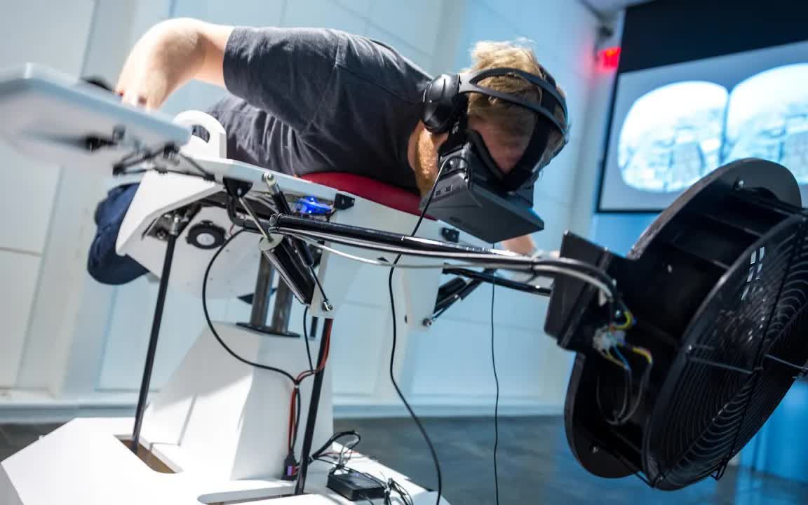 【VR】Birdy飞行虚拟现实模拟器来了,人类的终极飞行梦想!