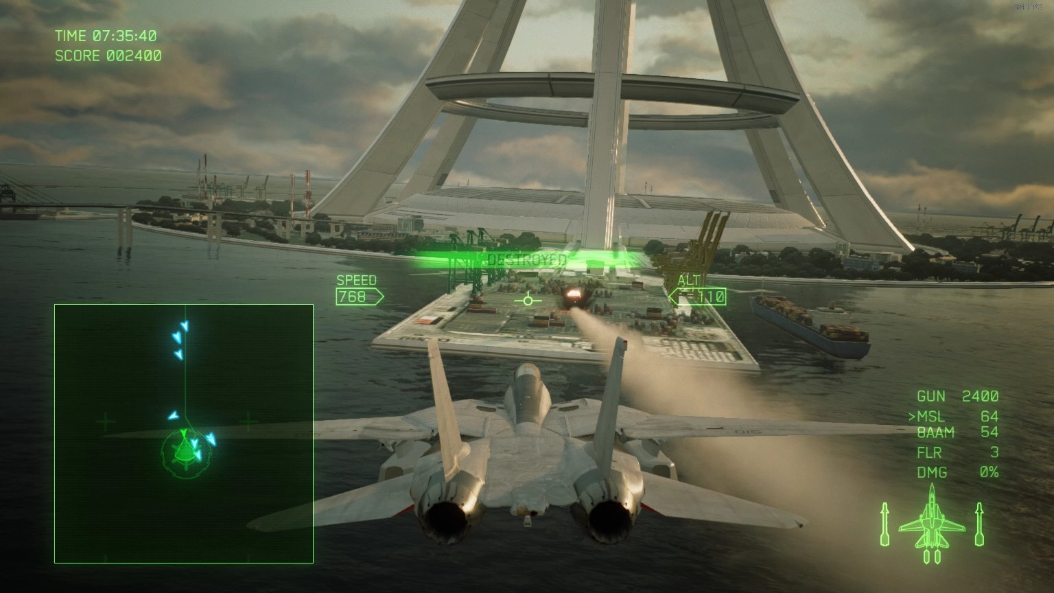 Ace Combat 7: Skies Unknown(第四关,)