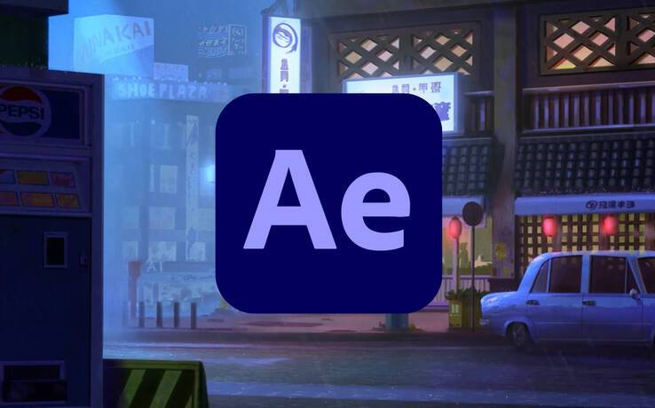 AE教程-如何在 Adobe After Effects 中为城市下雨制作动画(中英文字幕...