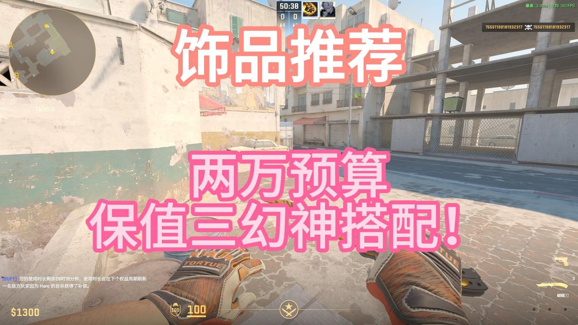 【CS饰品搭配】两万预算,好看保值的标准答案来了_CSGO