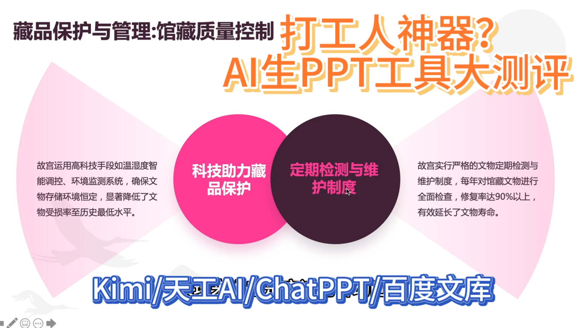 打工人神器?四款AI生成PPT工具大测评