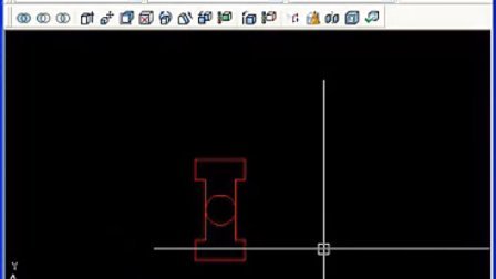 CAD立体图练习题14-平面绘制3D拉伸图形的方法