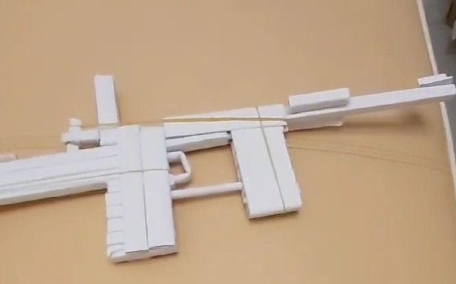 自制皮筋枪和推弹枪