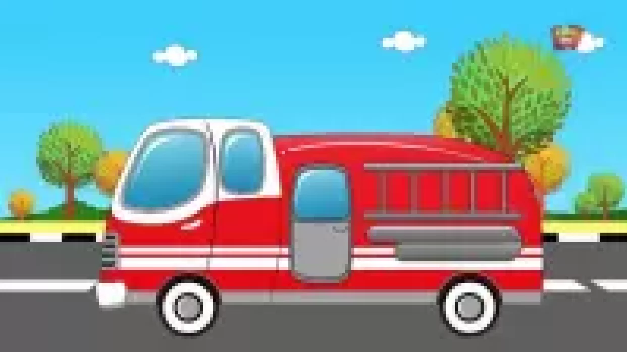 消防车 小朋友们来看看消防车组装构造 动画片