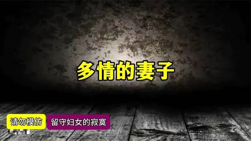 380.留守的妻子大案要案悬案真实案件真实故事记录