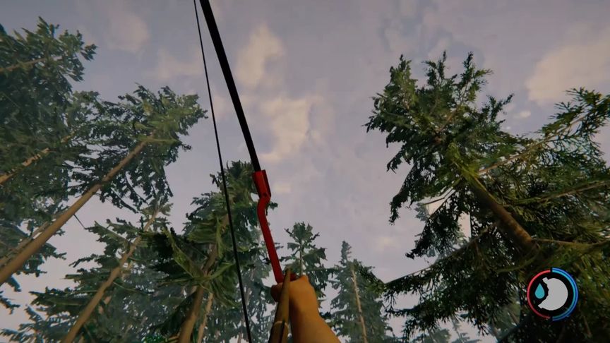 野外深林狩猎,一把现代弓箭横扫整片森林