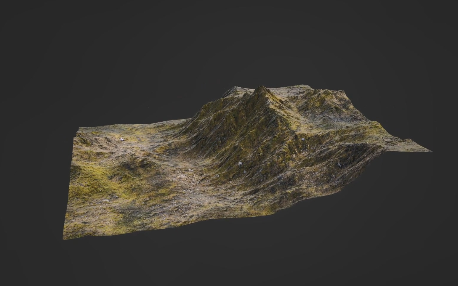 AE模板-3D地形创建地图创建器电影场景创建器山川地形创建器逼真的...