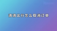 滴滴出行取消订单.mp4