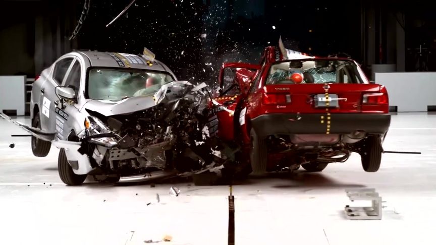 老车真心不安全,一场触目惊心的碰撞测试