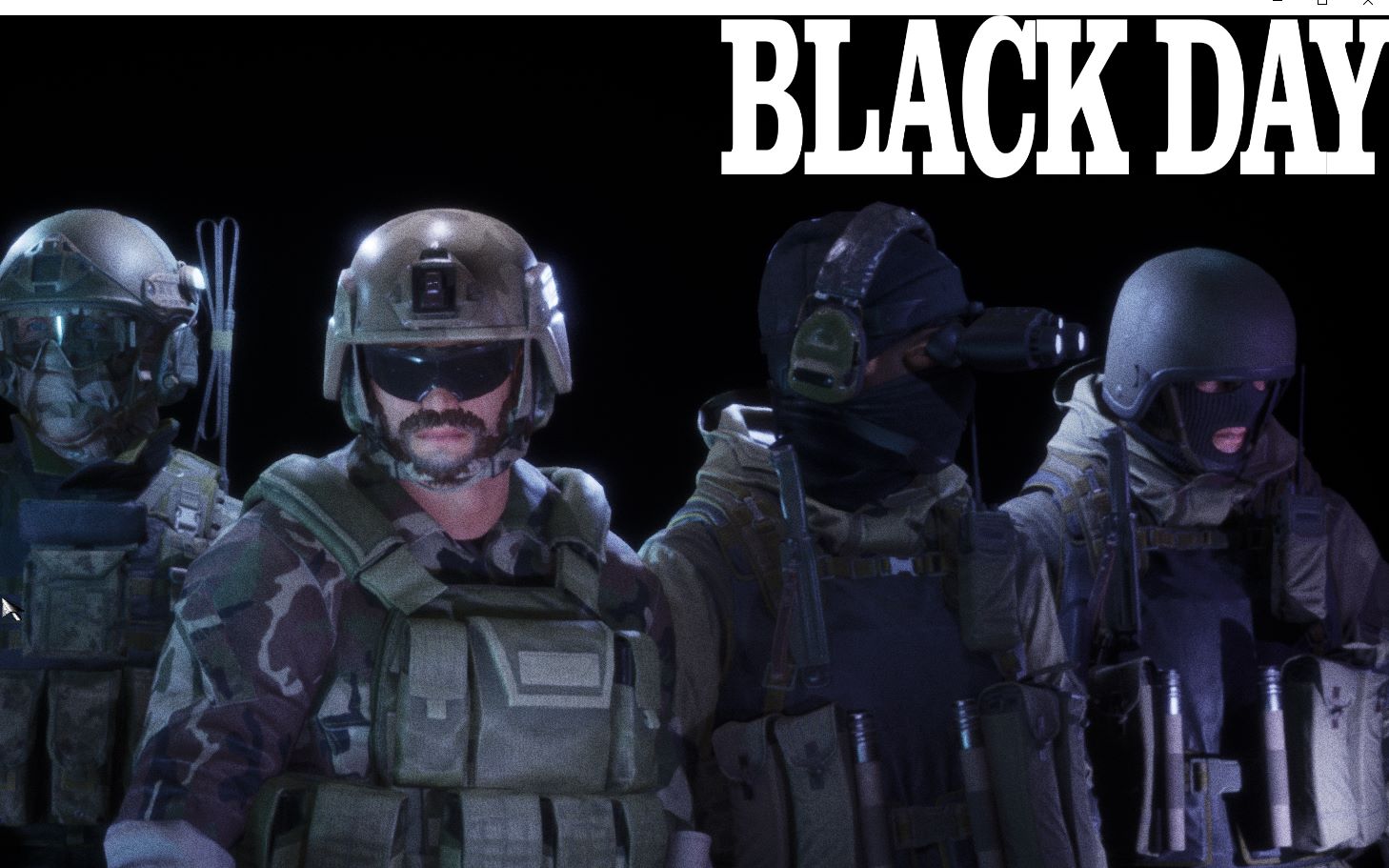 BLACK DAY [黑色之日] 一款在steam上测试了快3年的,低配版arma