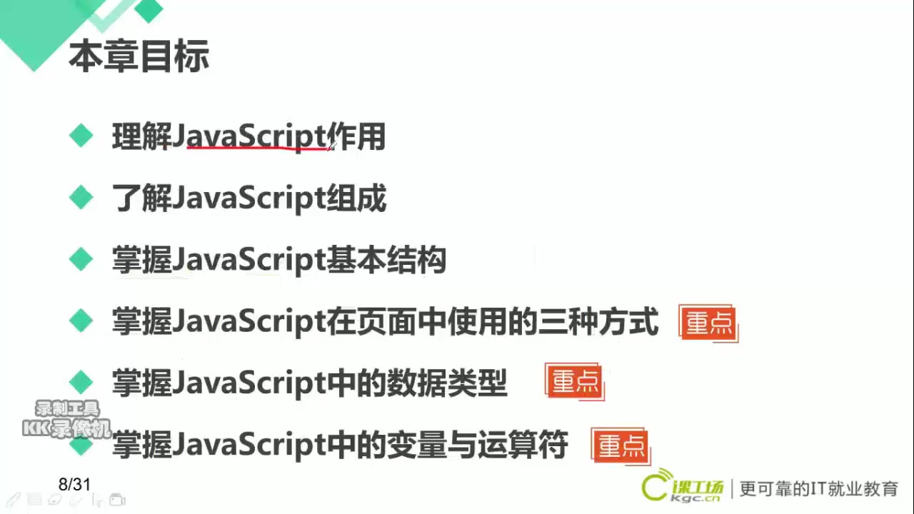 【javascript】js基础语法