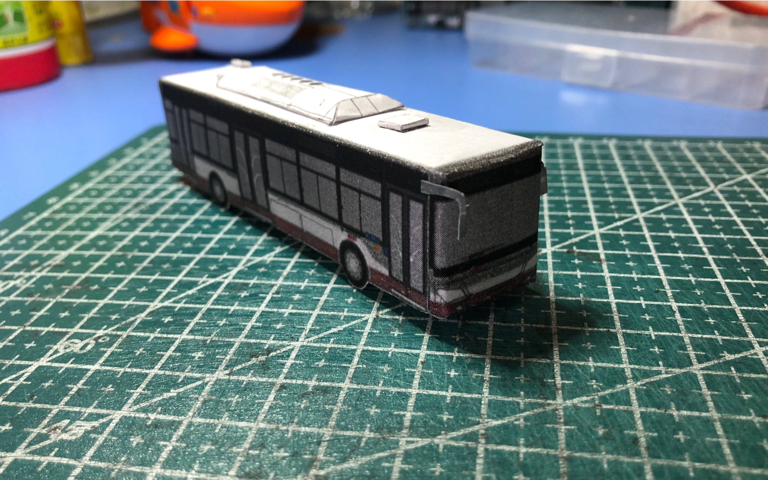 北京公交安凯HFF6127GZ-4纸模型(制作、展示)