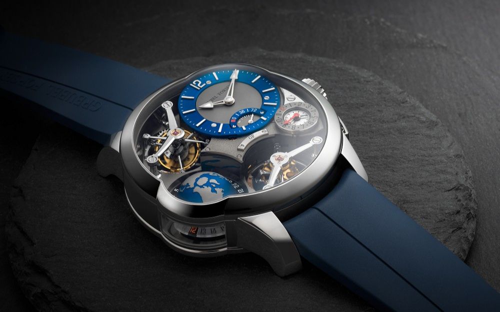 高珀富斯 四重陀飞轮世界时钛壳腕表 全球限量11枚