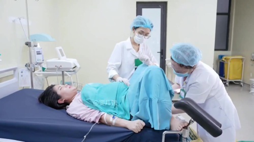 产妇没费多大力气,宝宝就出生了