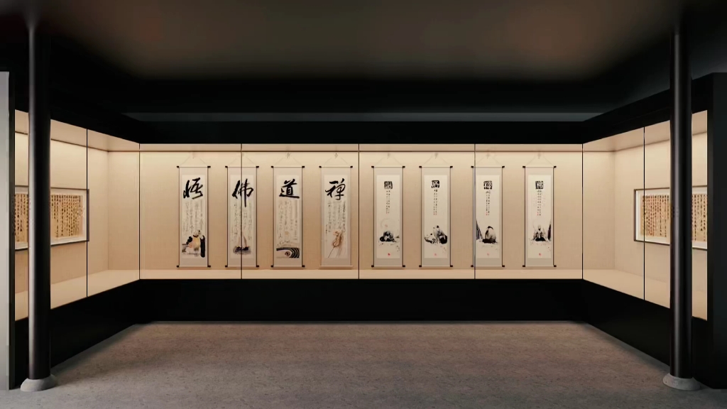 2022年5月6日方志馆项目完工,展柜沿着墙壁镶嵌,它可根据展品需求...
