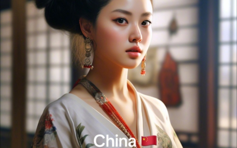 AI眼中的世界各国美女是什么样?