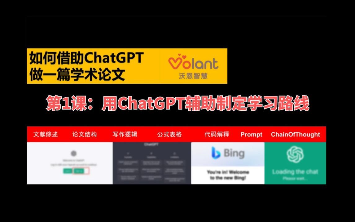 借助ChatGPT快速肝一篇学术论文!(期末报告/毕业论文/会议论文/期刊...