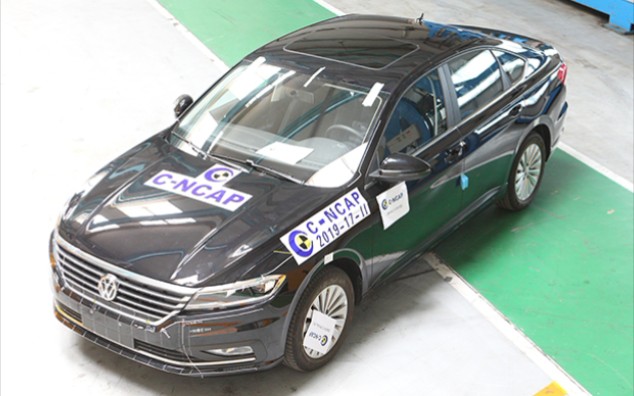 2019 上汽大众 新朗逸 全面碰撞测试 c-ncap