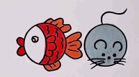 儿童简笔画:教你们用○画动物