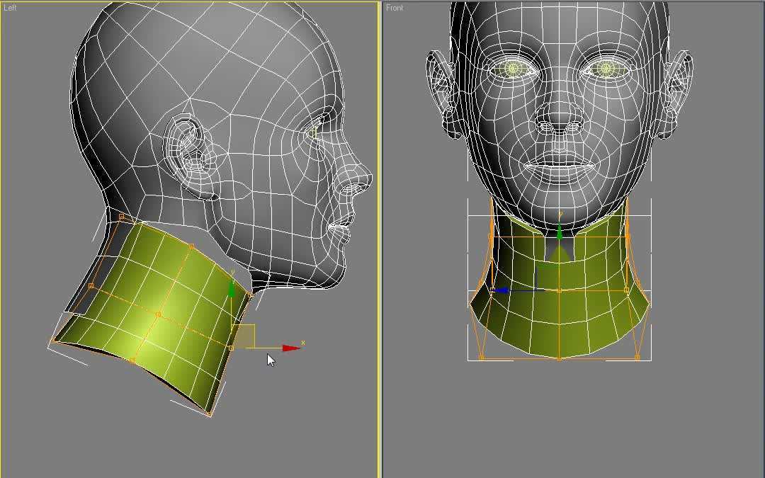 【老教学 3Dmax极品人体建模布线教程(建模布线标准)】