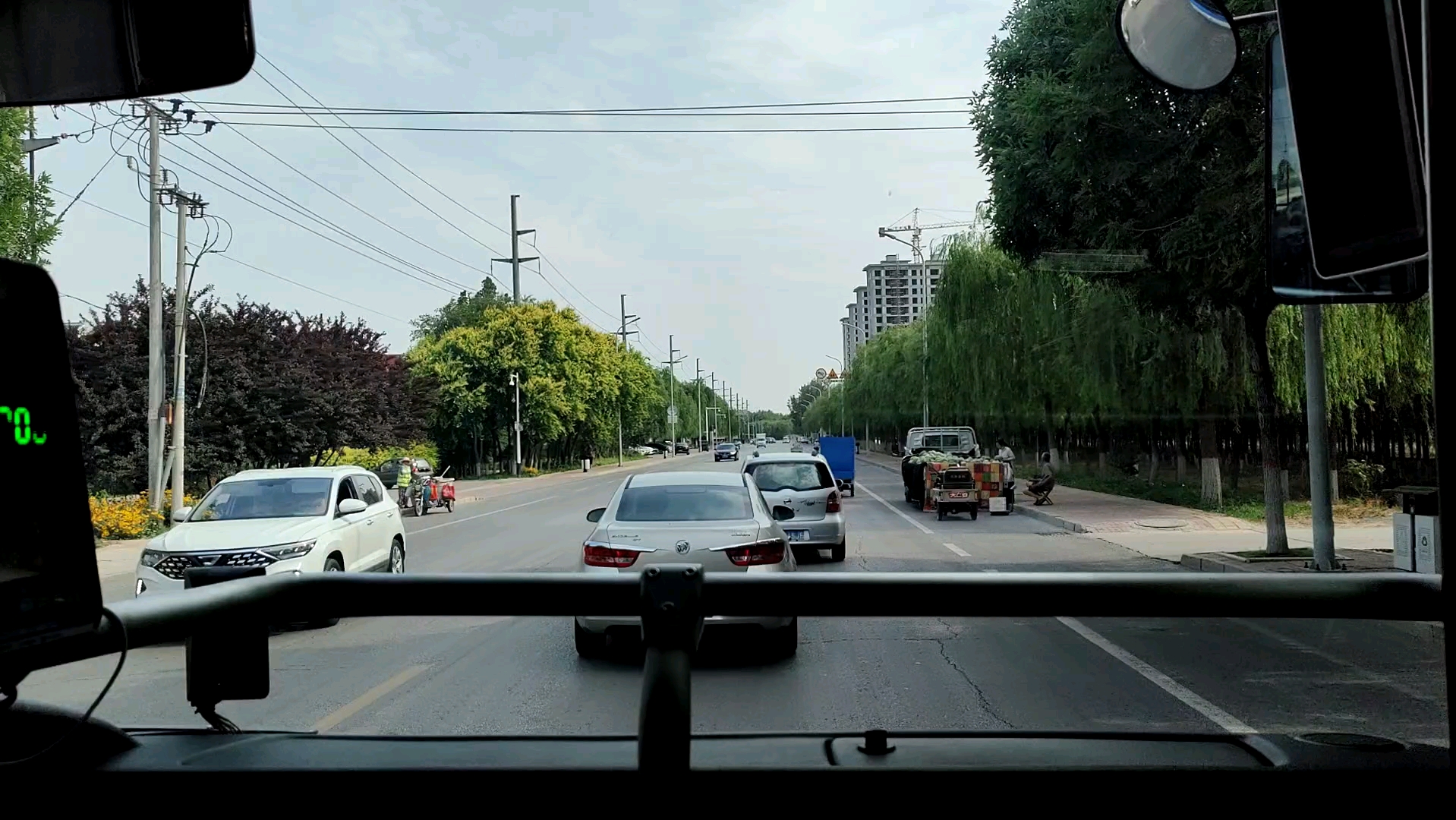 【氢能源公交车 终点雄安边界】任丘202路POV