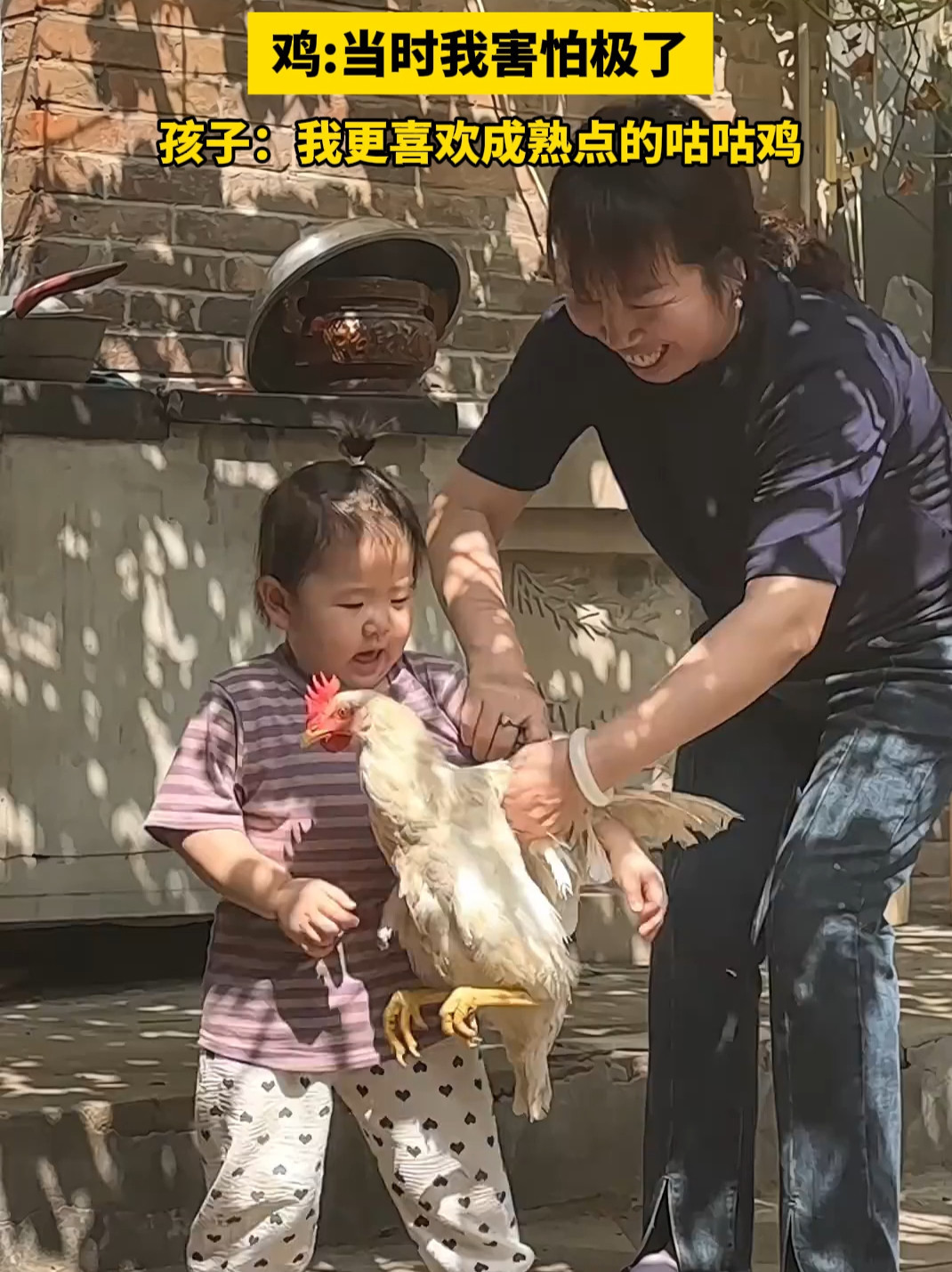 孩子:我更喜欢成熟点的咕咕鸡