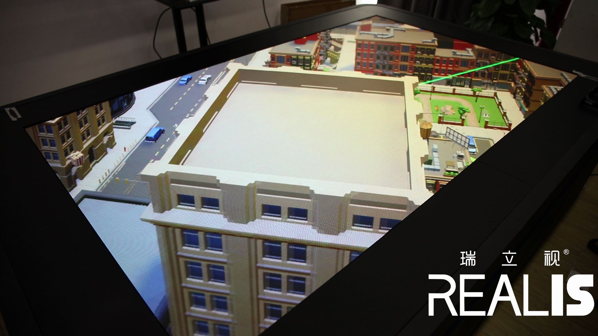 全息3D智能交互数字沙盘(瑞立视最新产品)地产场景模型交互操作演示
