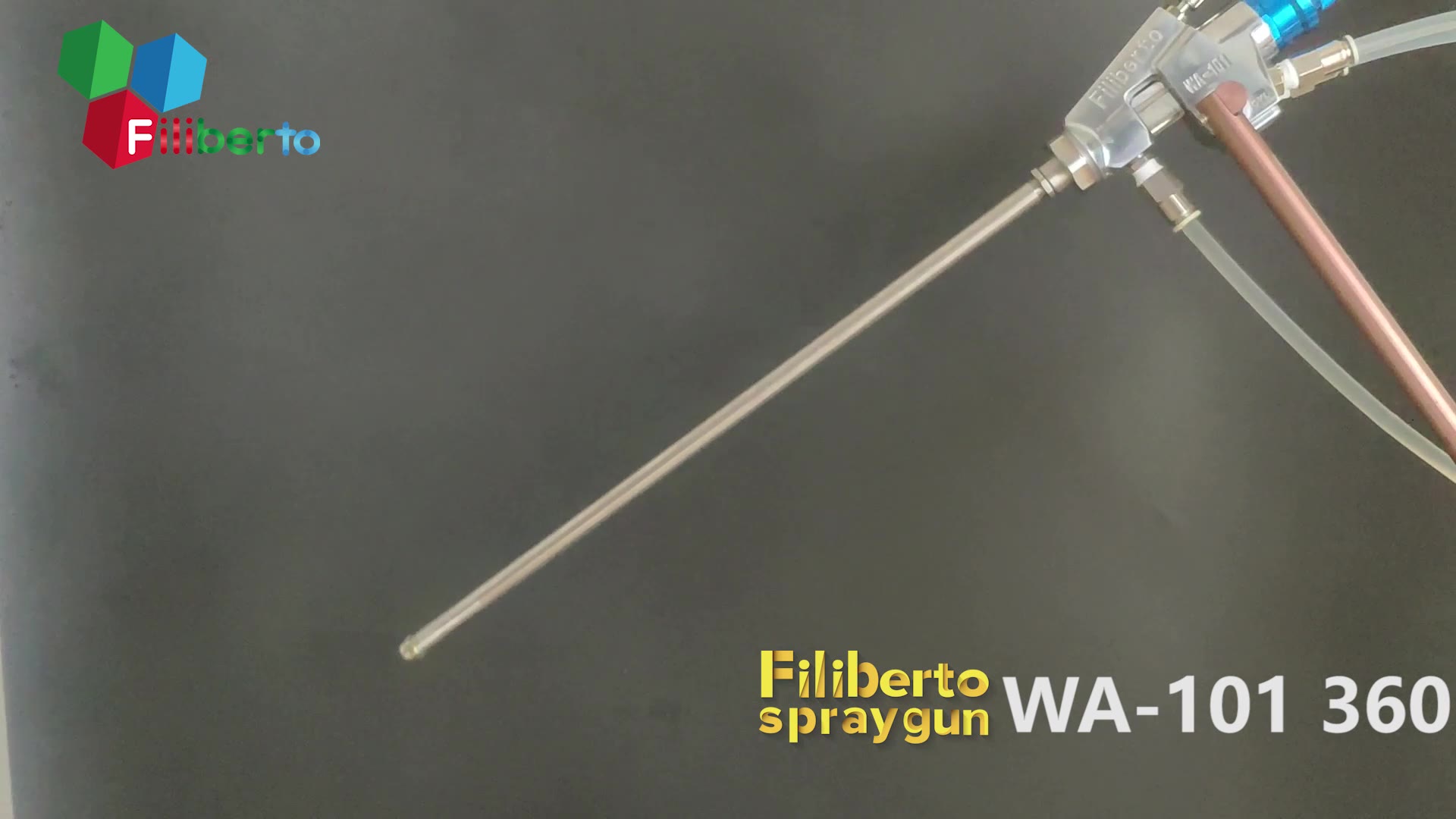 美国菲利贝托 FILIBERTO WA101-360TX 360度内壁喷涂自动喷枪