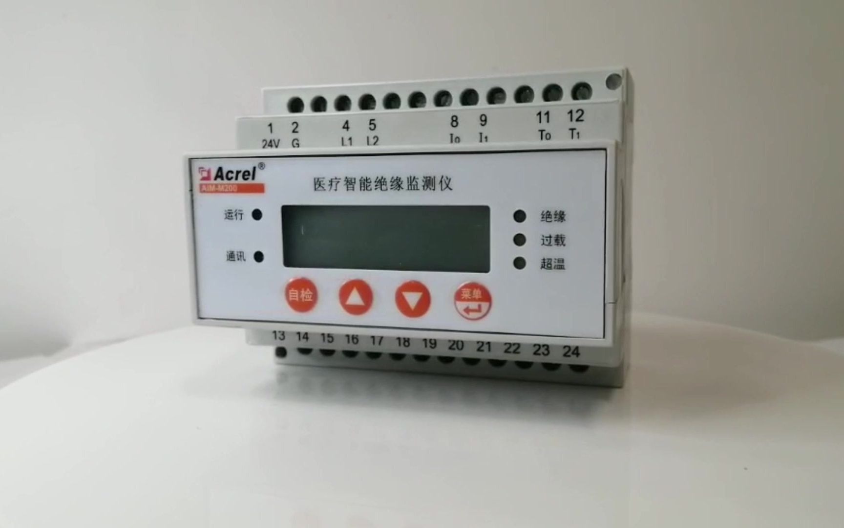 安科瑞 顾城 AIM-M200 绝缘监测仪