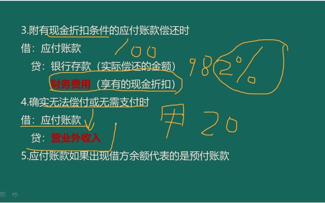 实务0302005应付账款-02发生、偿还与转销