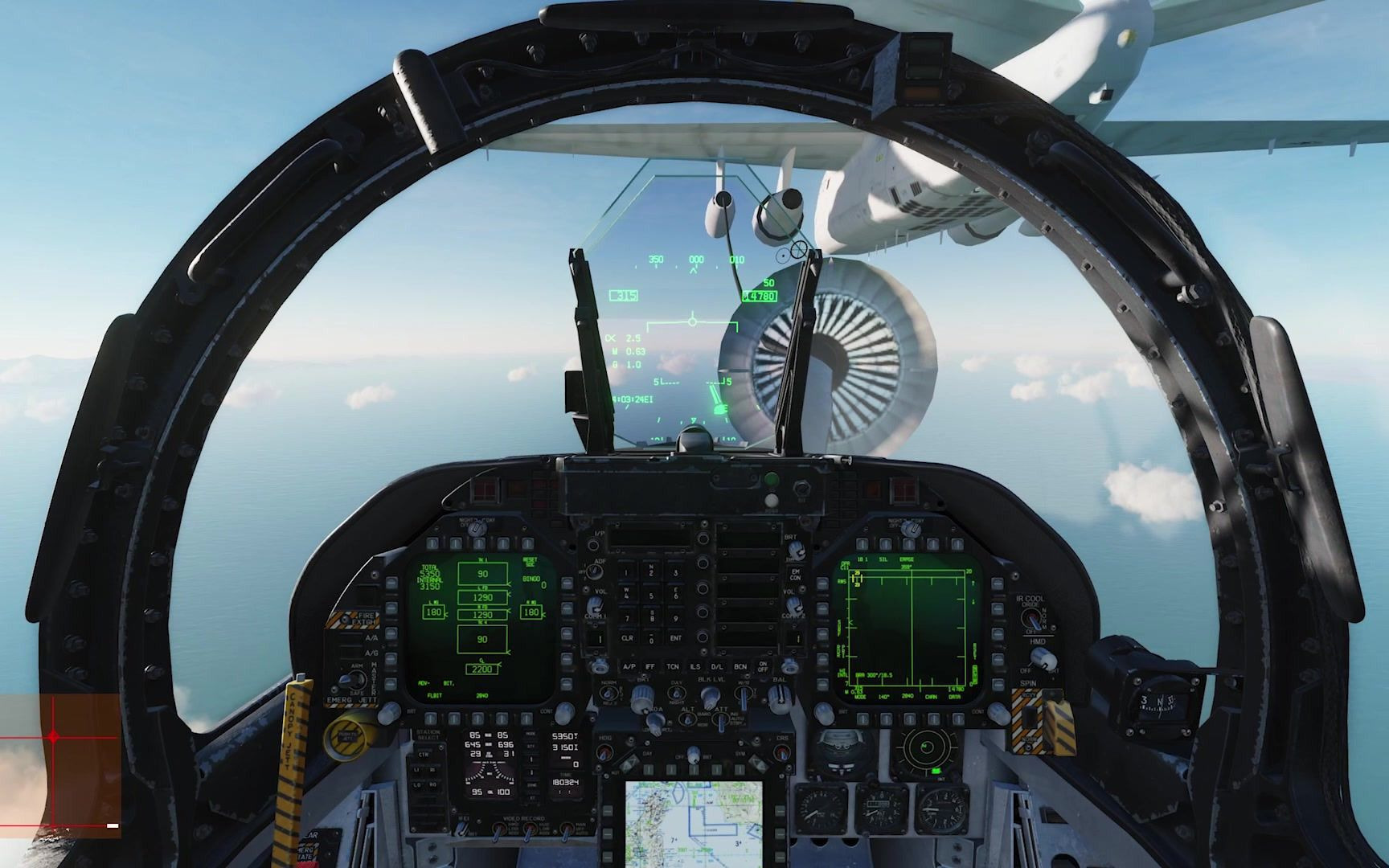 DCS F/A-18C 软管空中加油经验分享