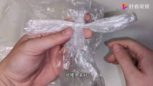 塑料袋死结难解开,教你一个技巧,塑料袋轻松解开