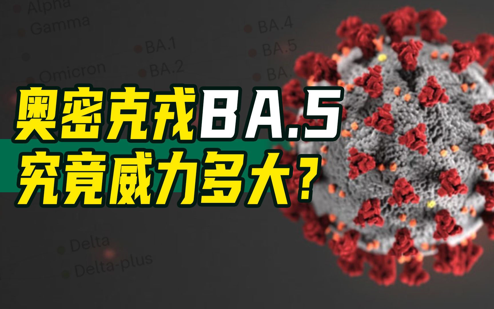 传播力更强的BA.5来了,新冠病毒会“无限升级”吗?