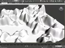 3dmax教程入门到精通3DMAX建模实例教程 真实山体 山脉的绘制